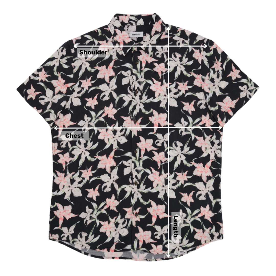 Size Chart – Rewound Clothing