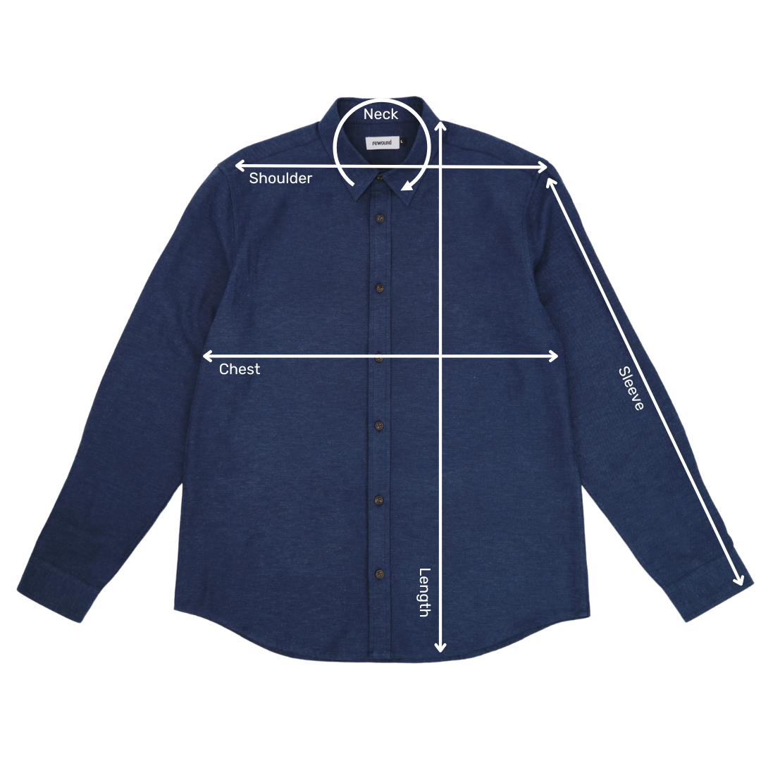 Size Chart – Rewound Clothing